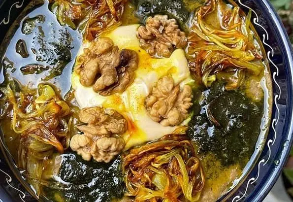 حلیم بادمجان رو به سبک اصفهانی ها بپز طرز تهیه حلیم بادمجان نکات طلایی